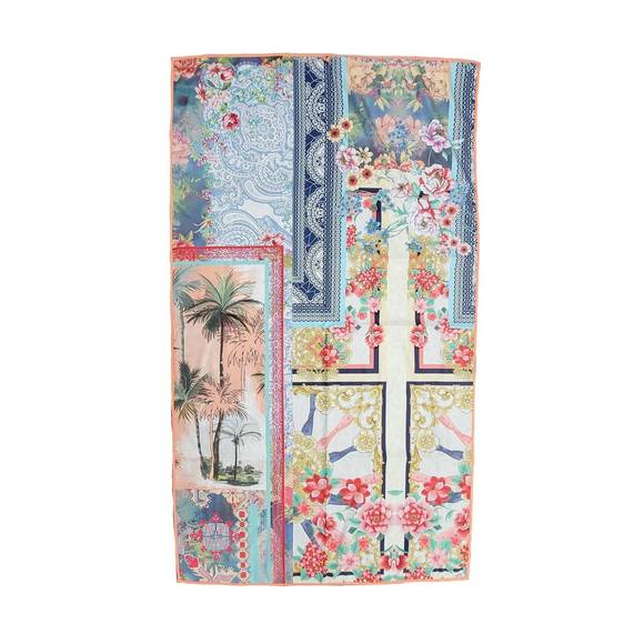 Johnny Was | Bath | New Johnny Was Tropical Block Beach Towel In Multi ...